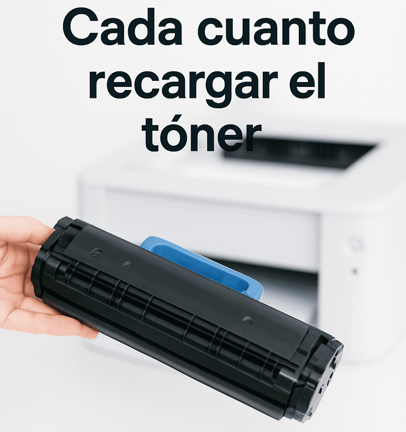 ¿Cada cuánto se debe recargar un tóner? Guía práctica para usuarios de ...